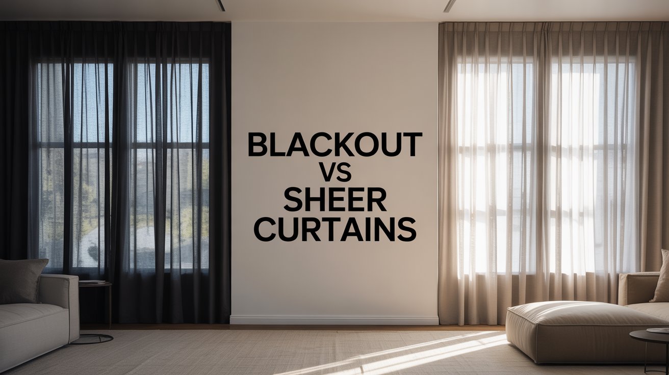 Blackout vs Sheer Curtains—Which Fits Your Space?