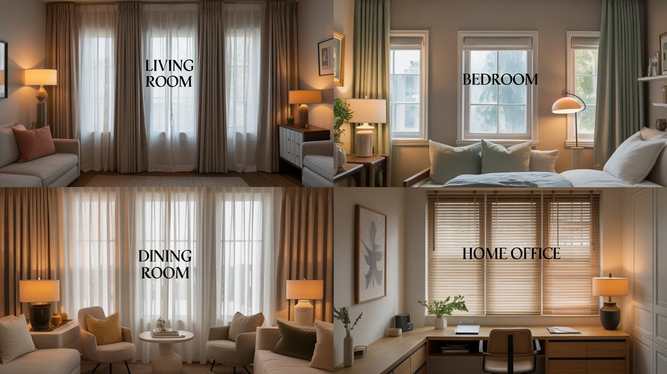 Curtain Ideas for 3 Windows Side by Side That Truly Impress