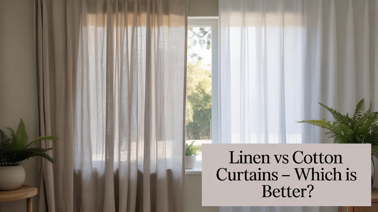 Linen vs Cotton Curtains: Which Fabric Is Best for Your Home?