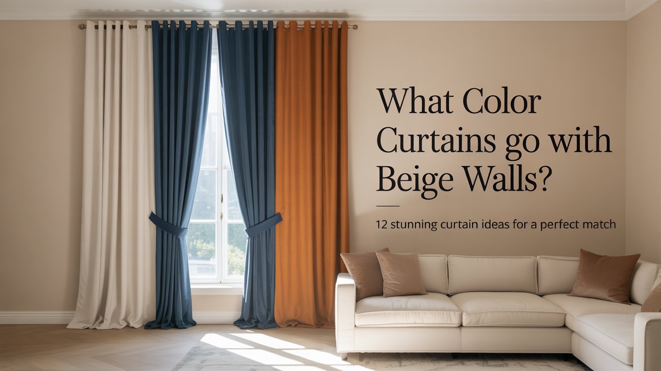 What Color Curtains Go With Beige Walls? (2025 Guide)