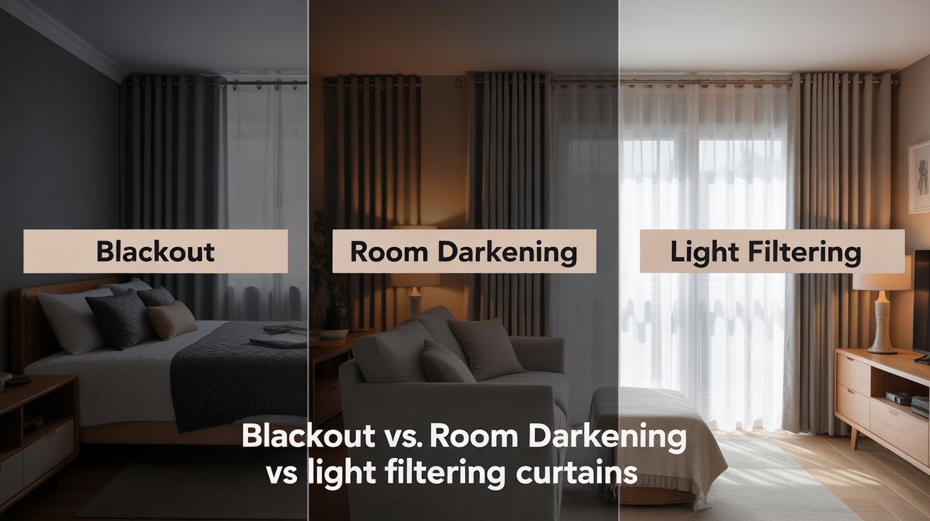Light Filtering Vs Room Darkening