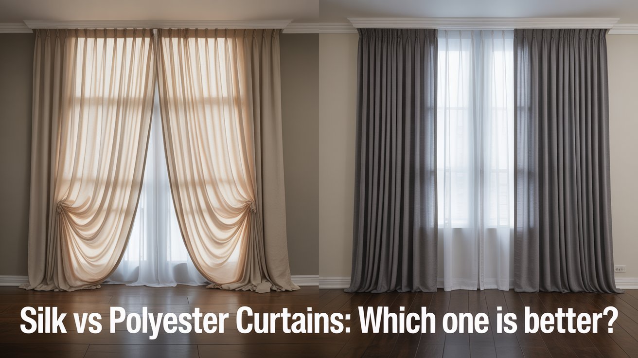 Silk vs. Polyester Curtains—Choose the Right One