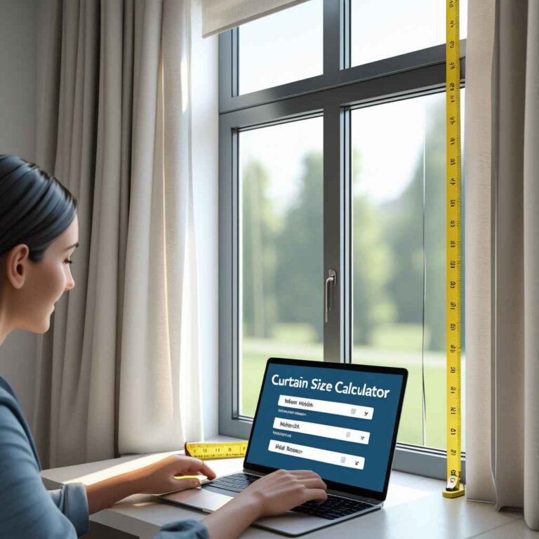 Accurate Curtain Size Calculator – Free Online Tool