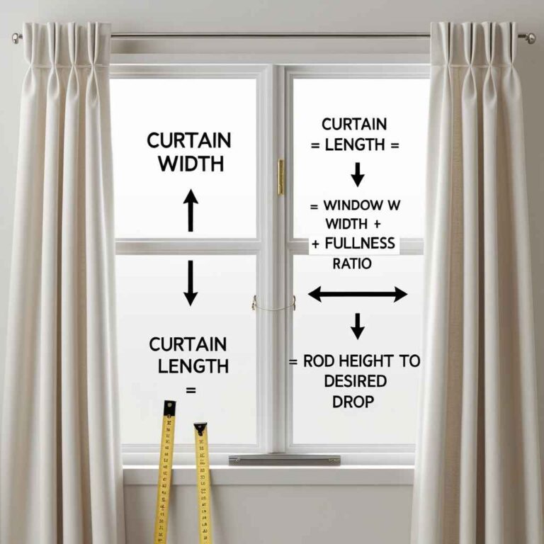 Accurate Curtain Size Calculator – Free Online Tool