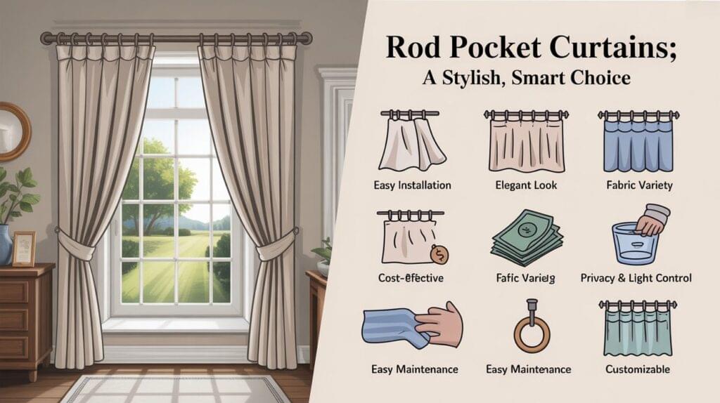What Are Rod Pocket Curtains? Quick & Easy Guide